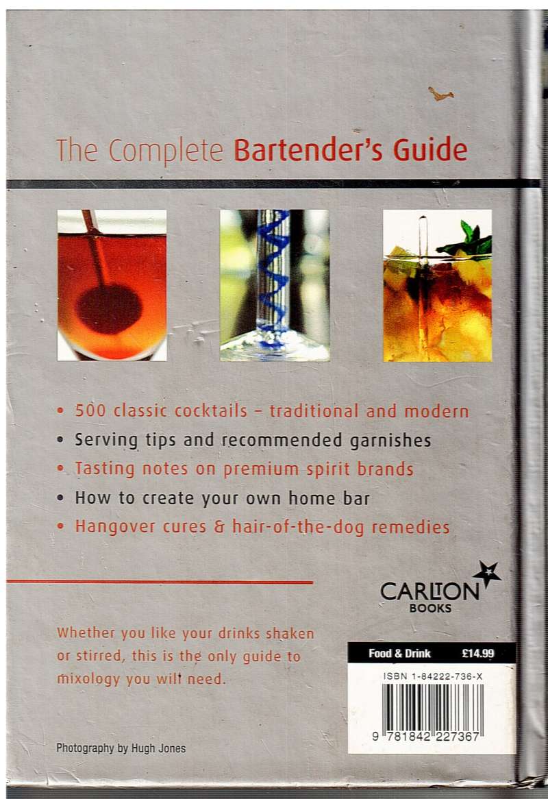 Cooking, Food & Wine - The Complete Bartender`s Guide - Dave Broom for sale in Bellville (ID ...